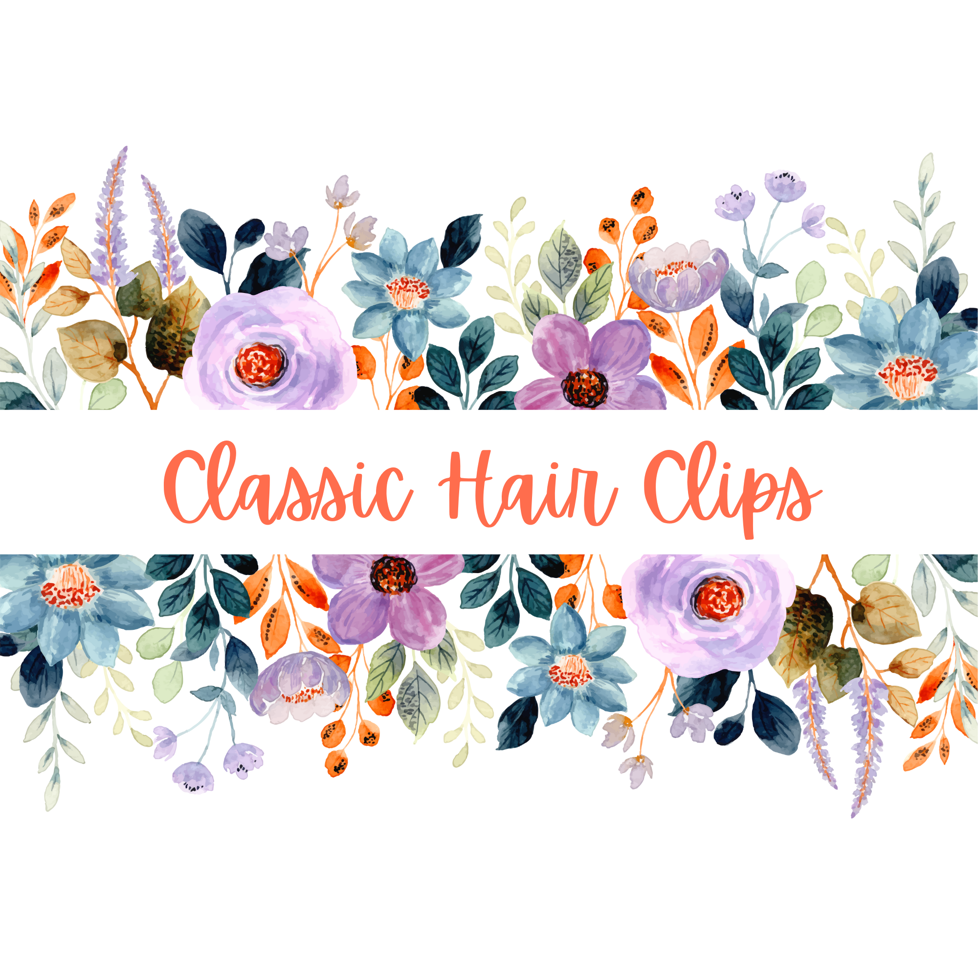 Classic Hair Clips – RainbowFrog Boutique